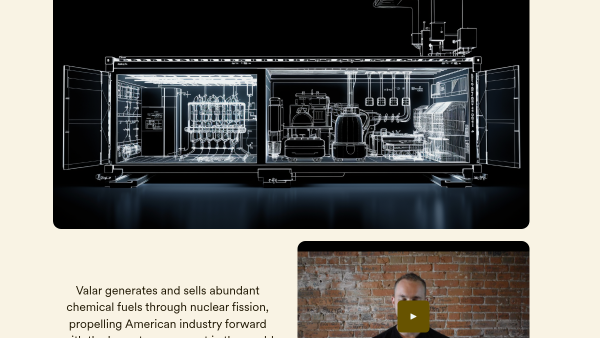 A Journey from Valar Atomics