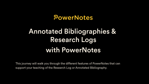 A Journey from Powernotes